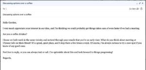 6 Coffee Chat Email Templates You Can Use Today | ZB Blog